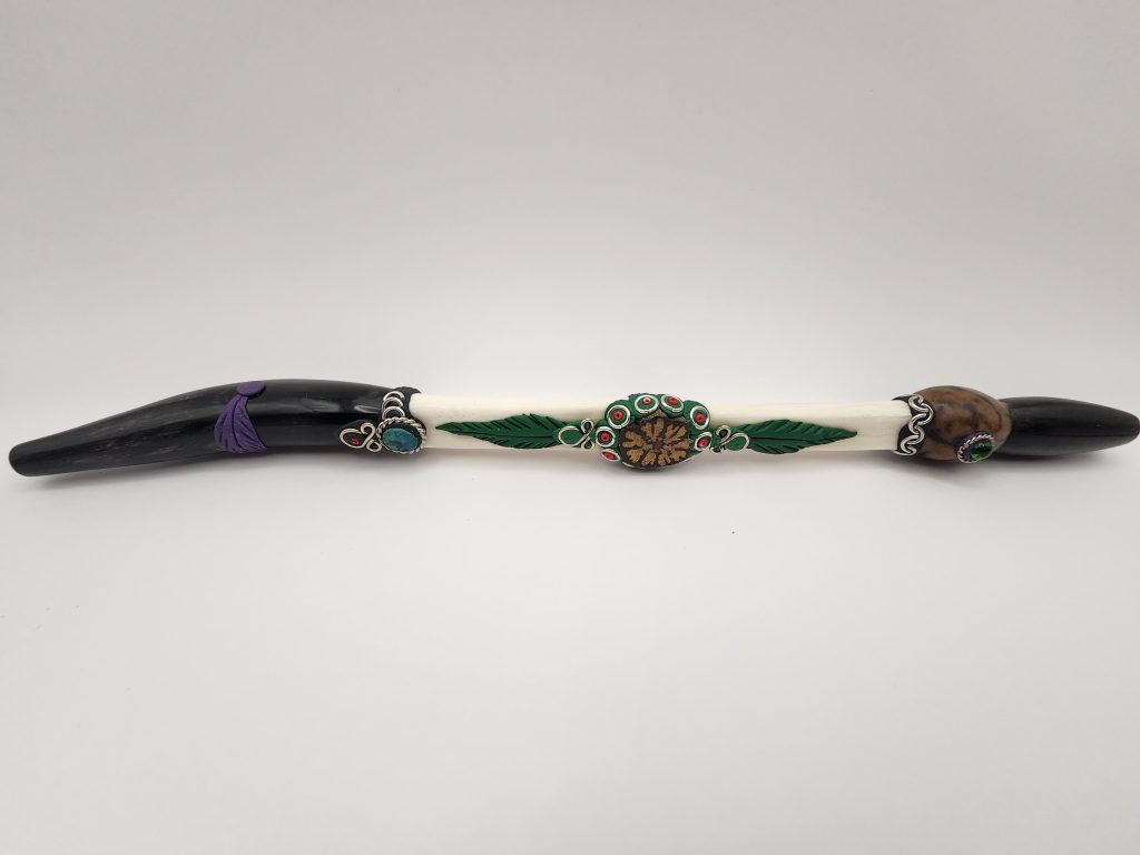 Vine and Leaf Alpaca Bone Tepi – Kiss The Sky ~aho