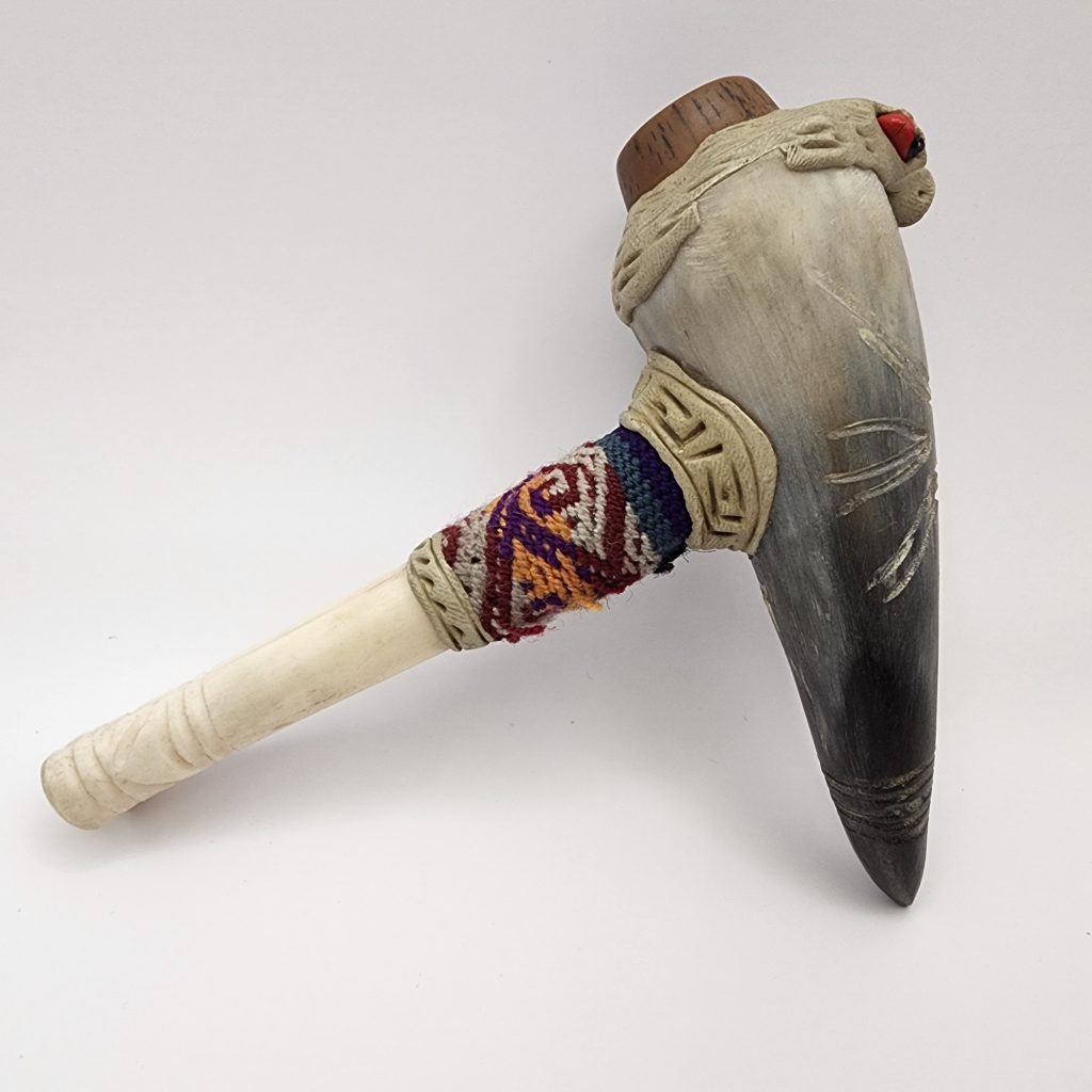 Alpaca Bone/ Goat Horn Pipe – Kiss The Sky ~aho